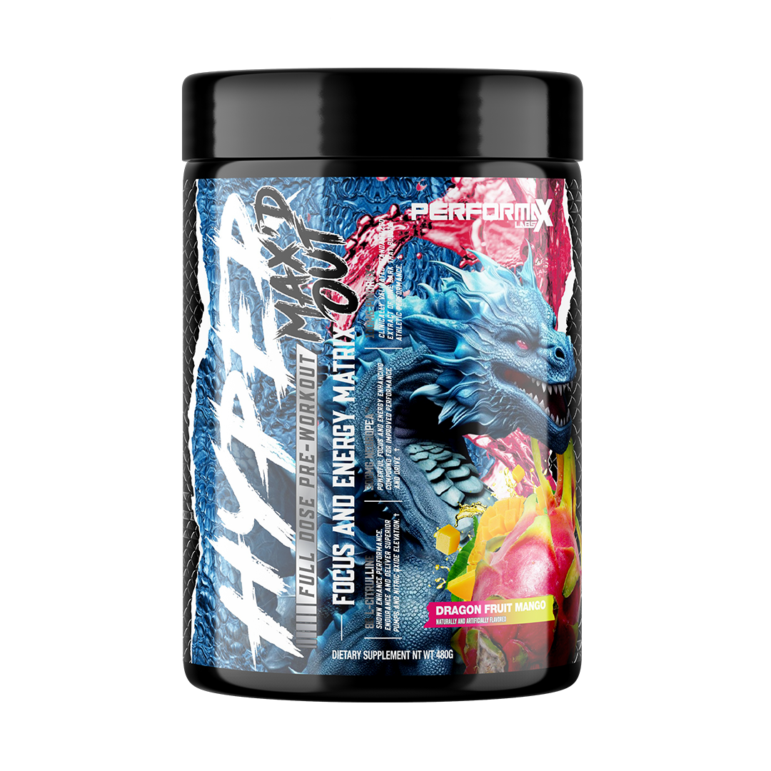 Performax Labs - HyperMax'd Out - Fully Dosed Pre Workout | Alphalete