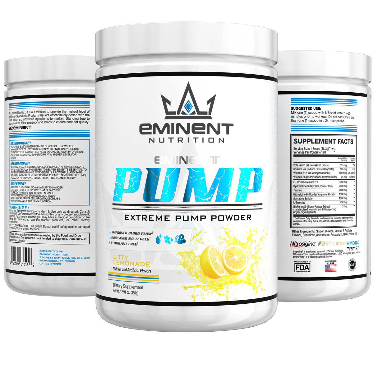 Eminent Nutrition - Eminent Pump | Alphalete
